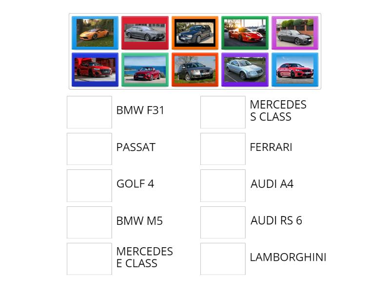 TIPURI DE MASINI - Match up