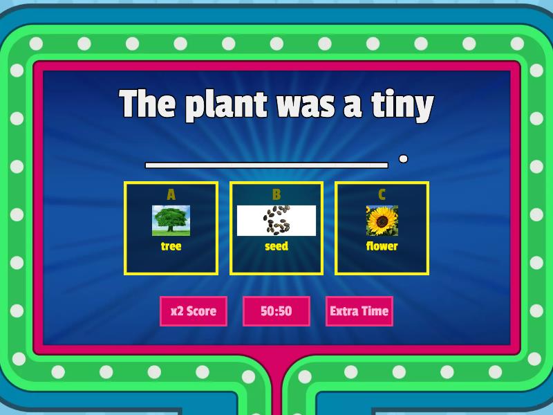 Plants Gameshow Quiz