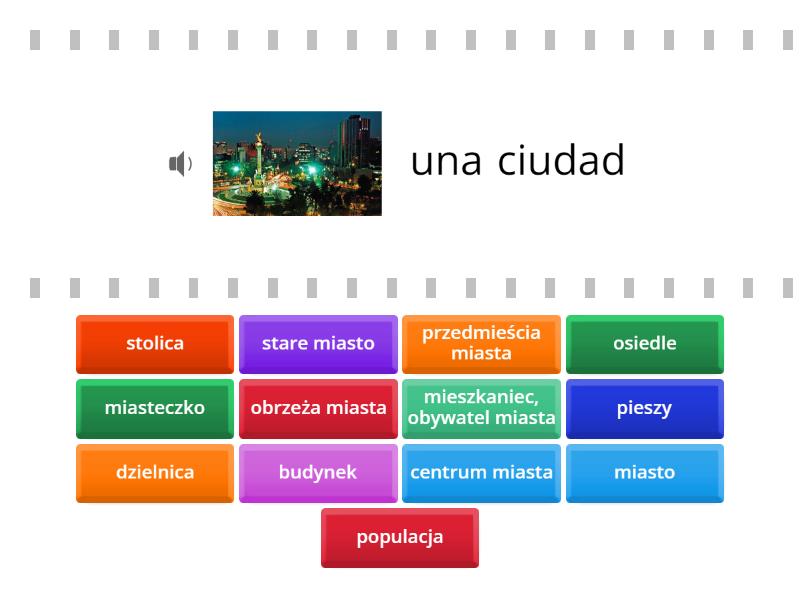 La ciudad 1 - Conceptos generales - Vocabulario en acción (pp.104-105 ...