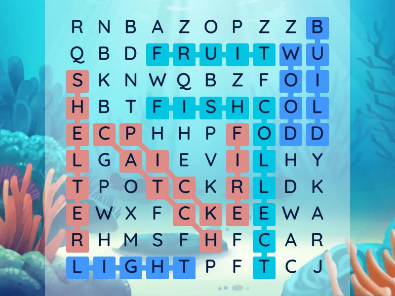 Own it 1 - Unit 9 - Wordsearch