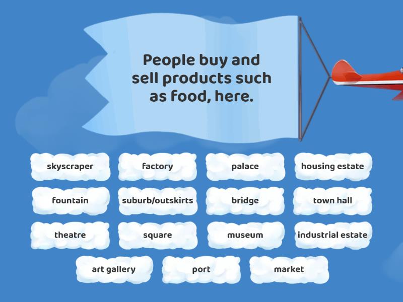 GATEWAY 03B | Unit 3: Cityscapes | Vocabulary: Places in a City - Find ...
