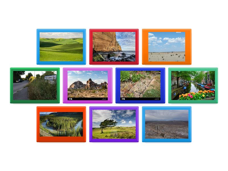 Landscape adjectives_C1 - Flip tiles