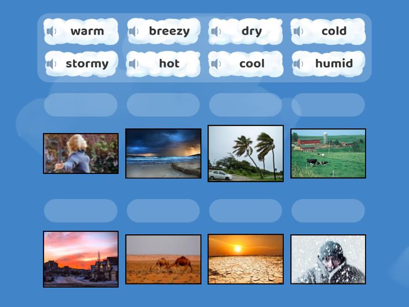 Hand in Hand 4 Unit 3 - Four seasons - Match up