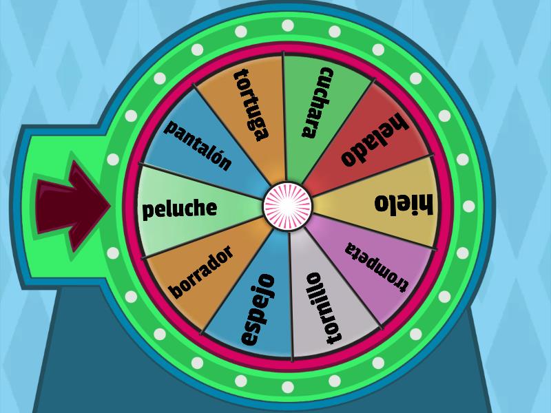 RULETA DE PALABRAS - 2B - Rueda aleatoria