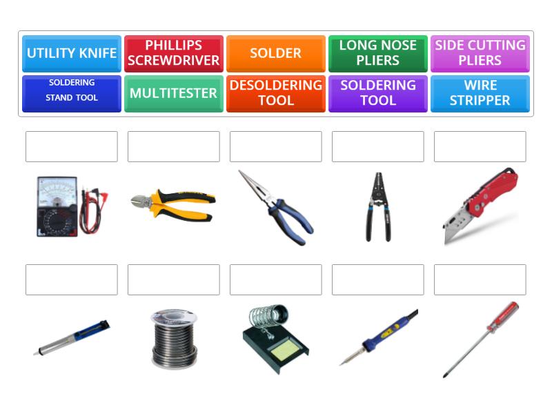 ELECTRONIC TOOLS - Match up