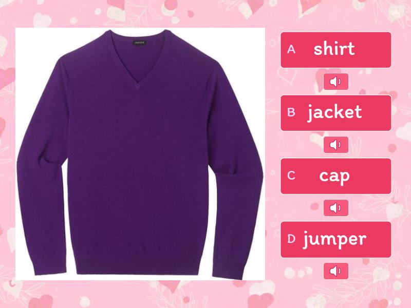 FF Starter Unit 8 Clothes - Quiz