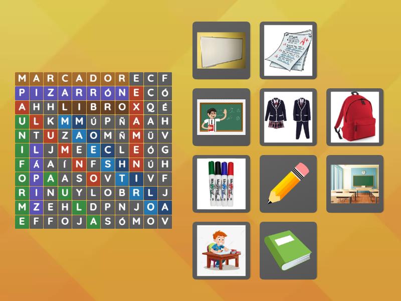 Material de aula - Wordsearch