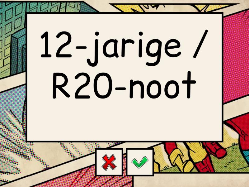 Funksie van 'n koppelteken - Flash cards