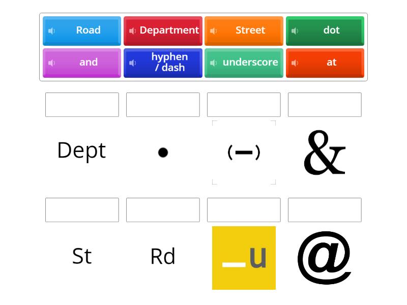 Elementary_ Symbols and Abbreviations - Une las parejas