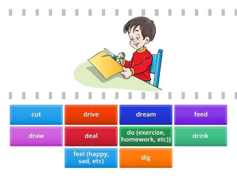 irregular verbs 21-30 - Find the match