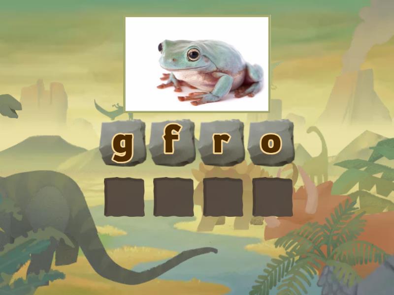 Grade 2 - Starters - Animals - Anagrama