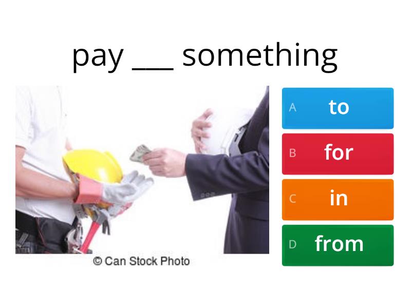 EF Int - 2A - Money prepositions and phrasal verbs - Quiz