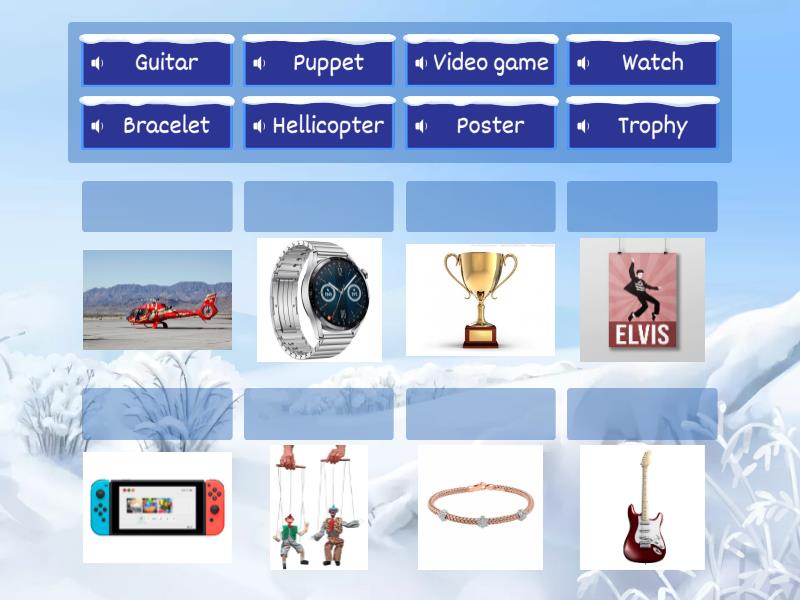 My favourite things - Match up