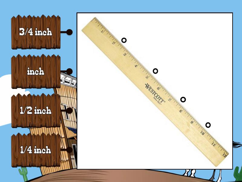 Ruler measurement - Labelled diagram