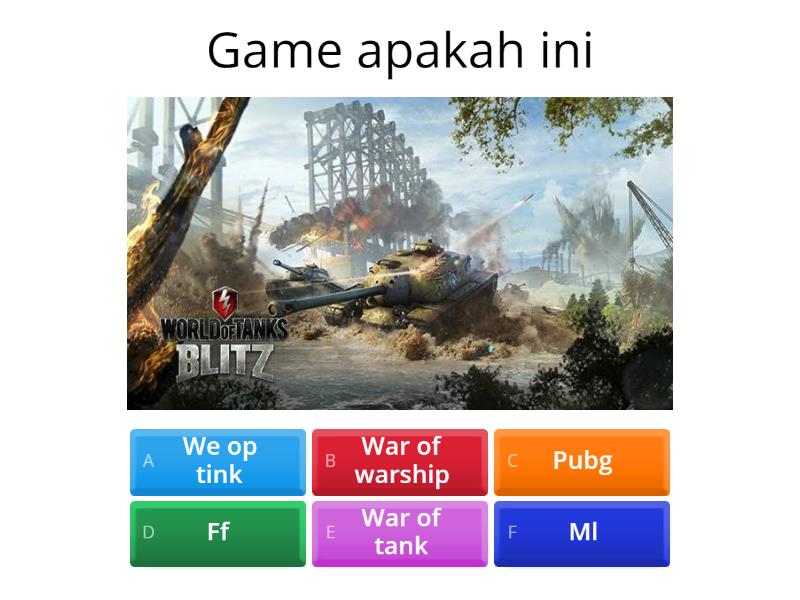 war of tank - Quiz