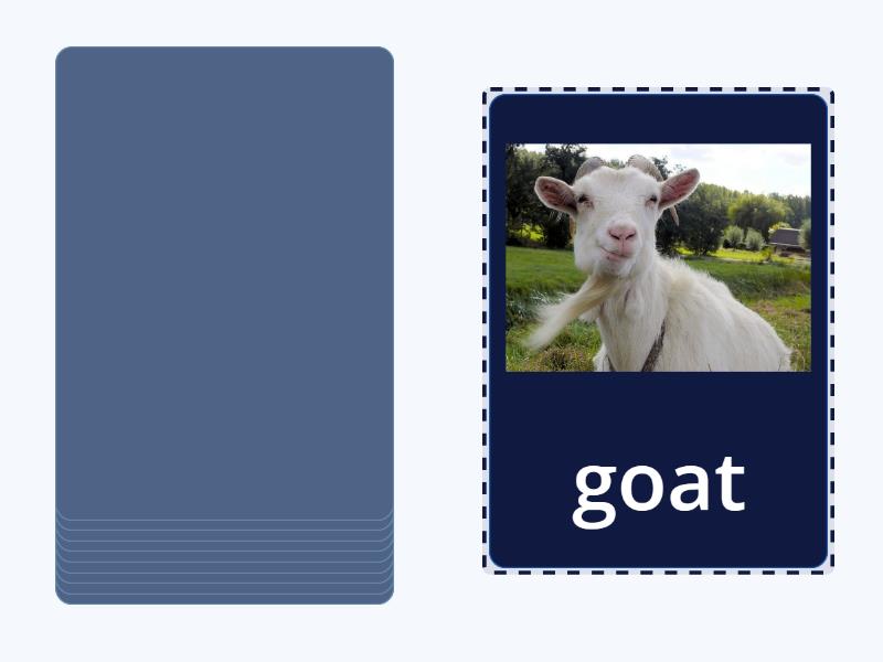 KB2 Unit7 Game Review animals chant - Speaking cards