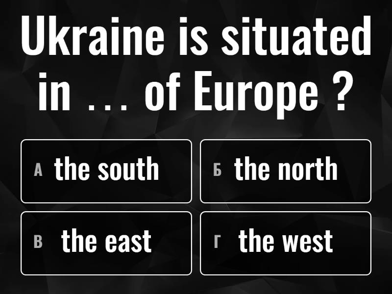 Ukraine - Quiz