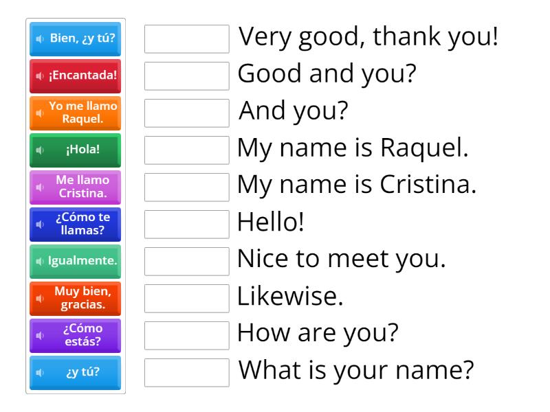 Introduction - Match up