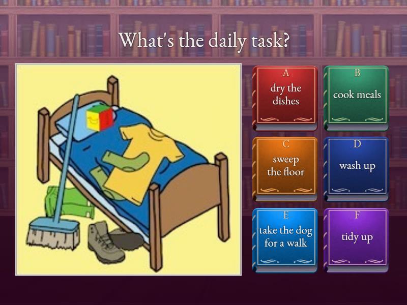 M3_unit 3_daily tasks_revision - Quiz