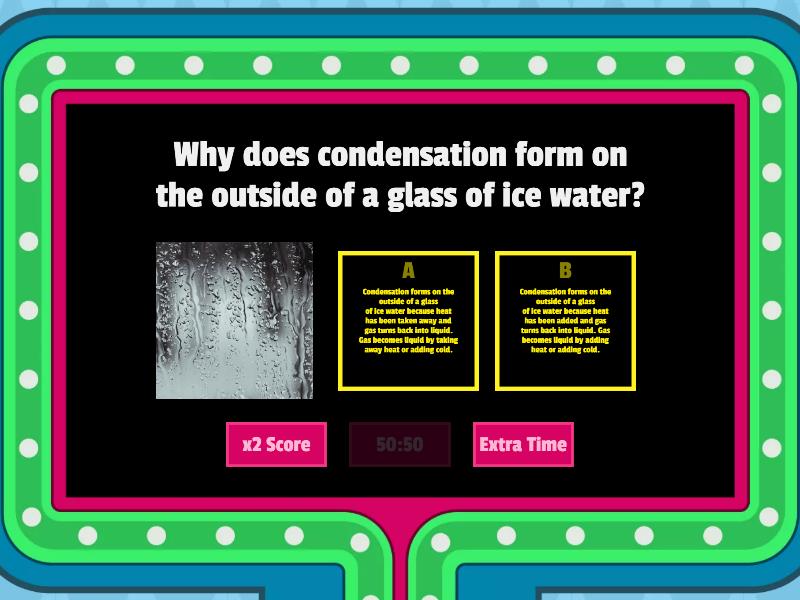 Writing Prompts 3: Water Cycle - Gameshow quiz
