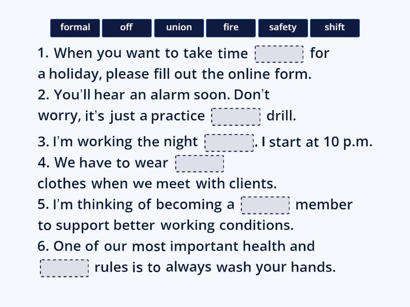 RM B1+, 2B Vocabulary (SB) practice - Complete the sentence