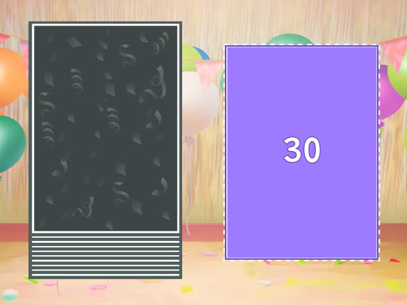 SAYILAR 20-30 - Speaking cards