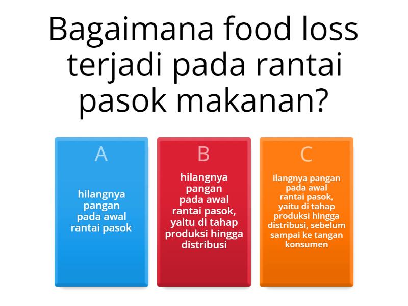 food loos - Quiz