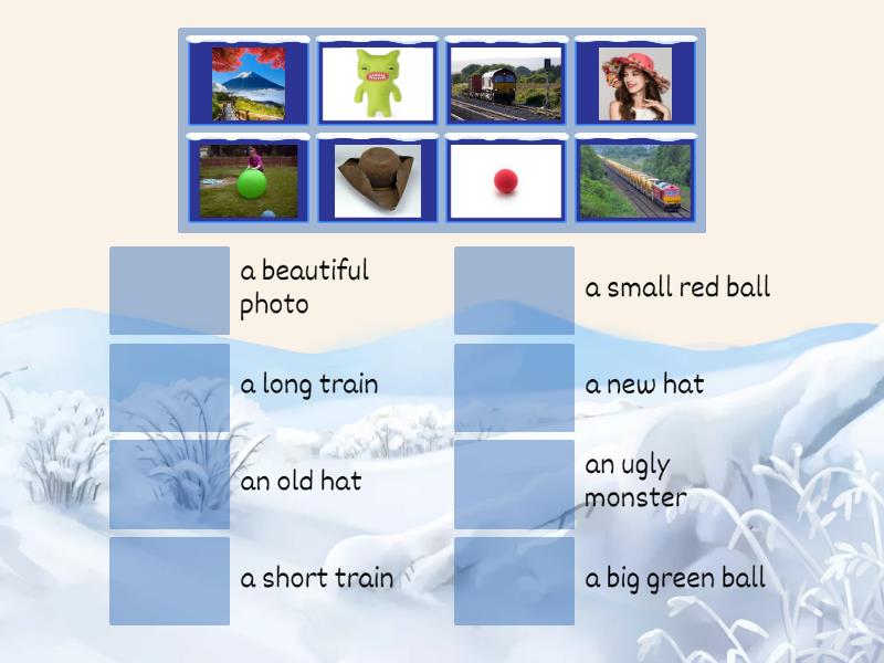 SM1_unit 2_adjectives - Match up