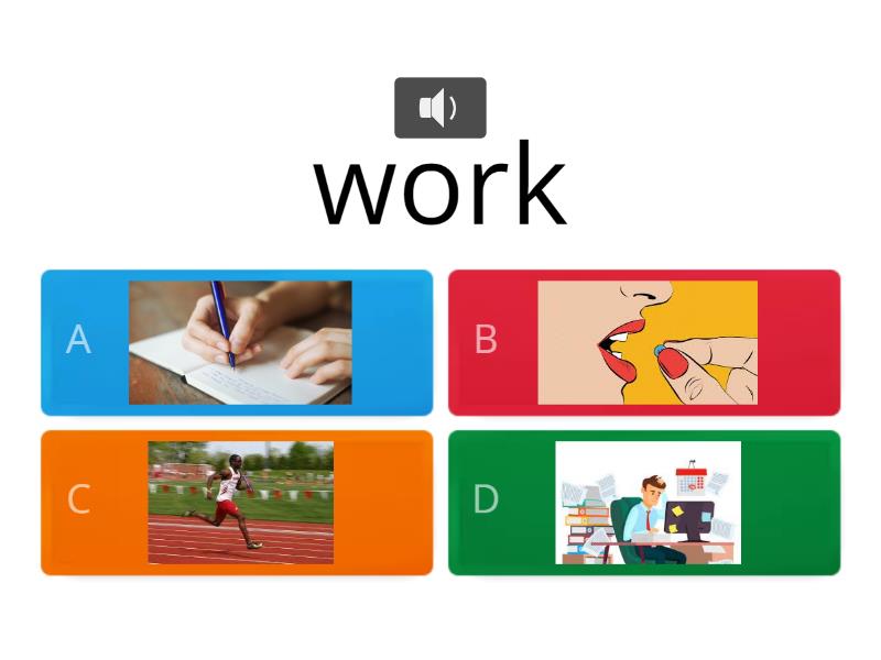 A1 Verbs _ Vocabulary - Quiz
