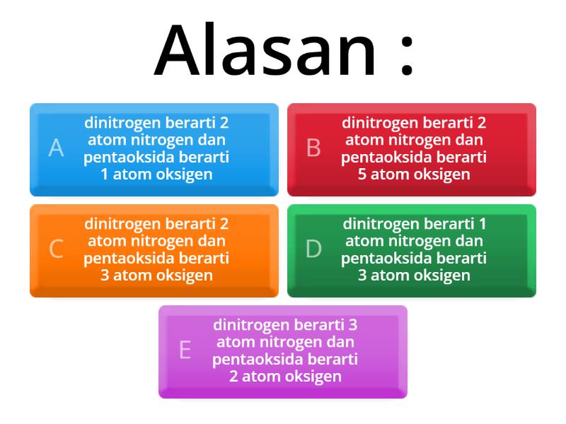 contoh penerapan soal three tier multiple choice - Quiz