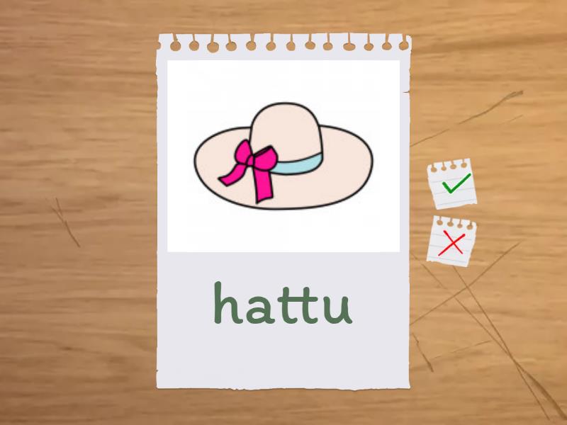 Sano t-monikko, muista kpt - Flash cards