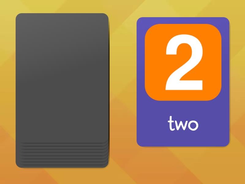 Numbers 1 - 10 - Random cards