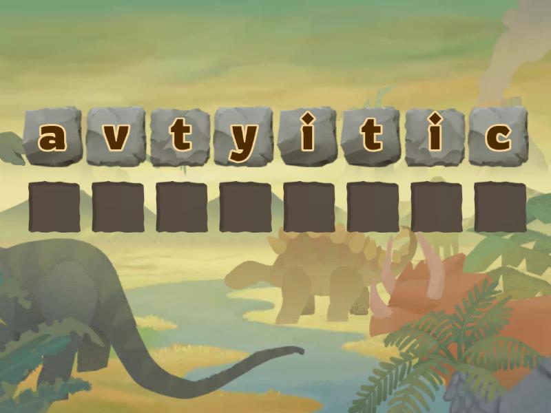 Unit 4. Activities - Anagram