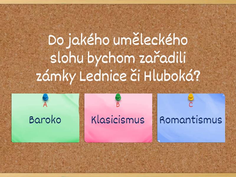 Umělecké slohy v 19. století - Quiz