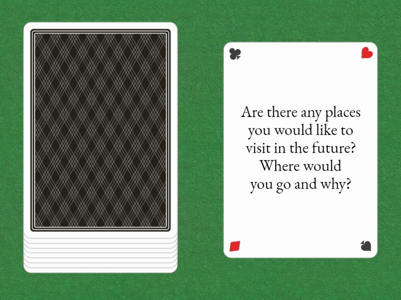 Travel (Speaking Club) - Speaking cards
