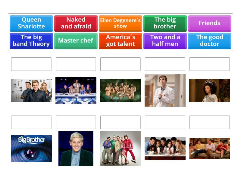 What´s the name of the show? - Match up