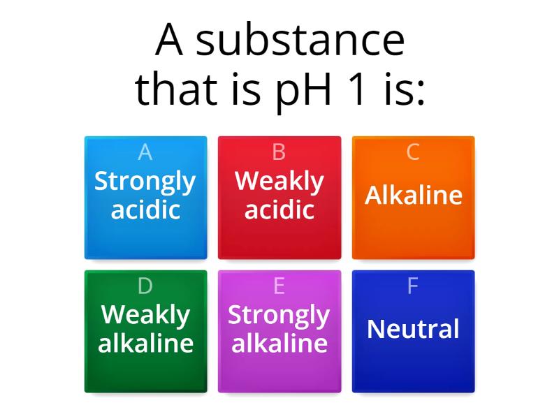 pH - Quiz