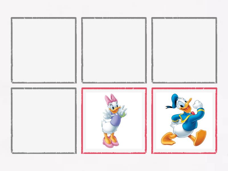 MEMORY DISNEY - Matching pairs