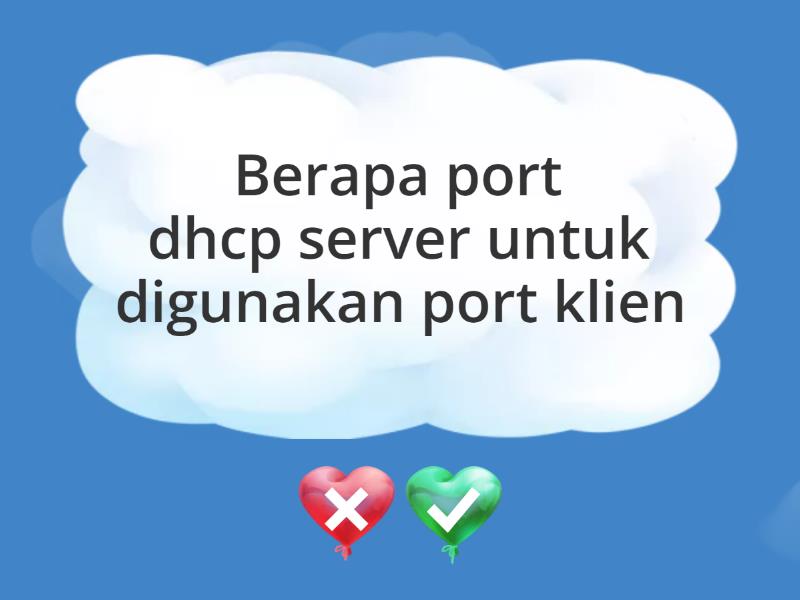 SOAL DHCP SERVER - Flash cards