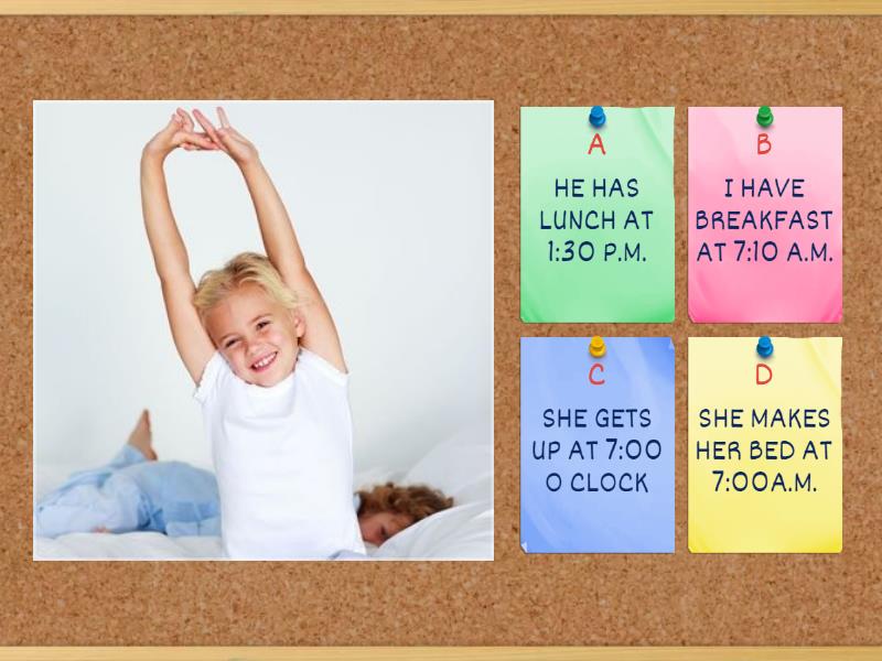 4th she-he DAILY ROUTINE - Cuestionario