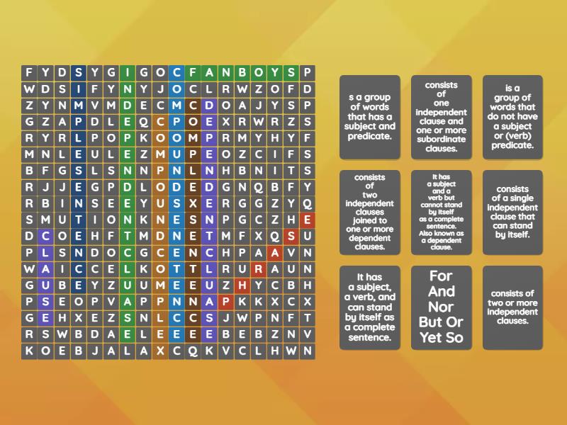 Austin's - Wordsearch