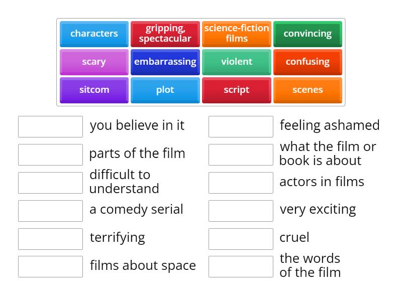 Solutions Pre-Intermediate Unit 3A - Match up