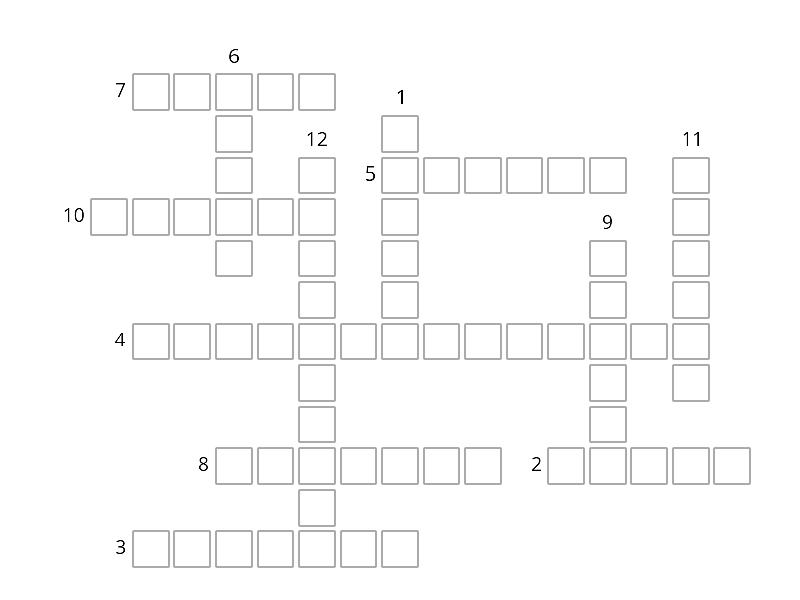 Flags - Crossword
