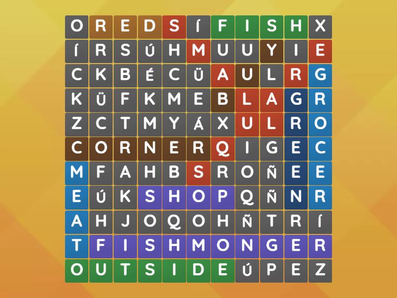 CROSSED WORDS - Wordsearch