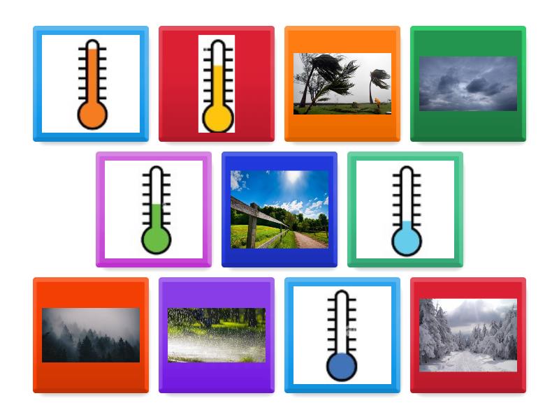 Weather and Temperature - Flip tiles