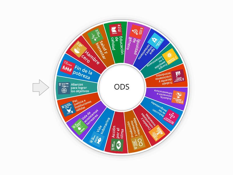 TLCG.Objetivos de Desarrollo Sostenible (ODS) - Spin the wheel