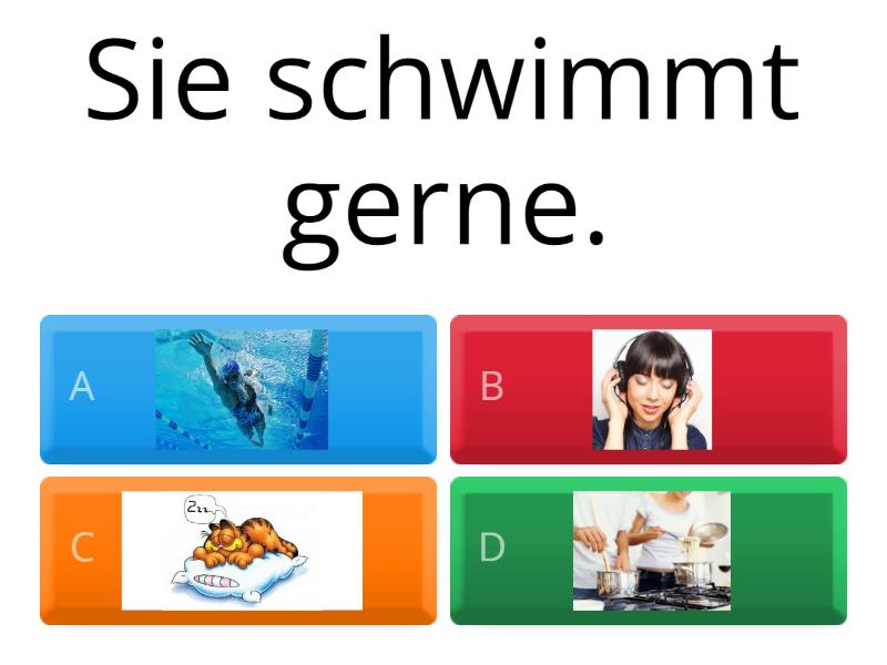 Freizeit 7 Klasse - Quiz