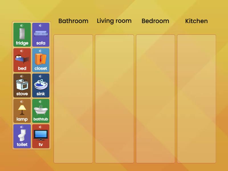 Classifying Activity (Objects in a house) - Categorize