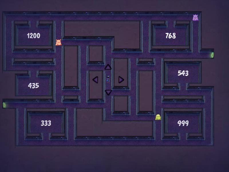 labirynt matematyczny - Maze chase