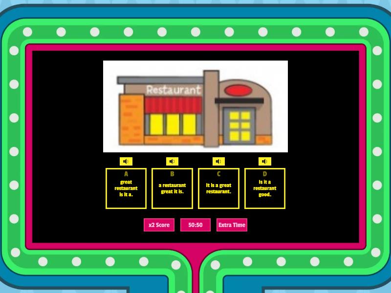INU 1101 Lesson 4B (adjectives) - Gameshow quiz